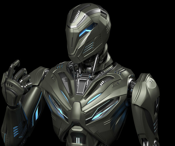 ArtStation - Robot ALIEN MECH - RIGGED - ADVANCED EDITION 3d model ...