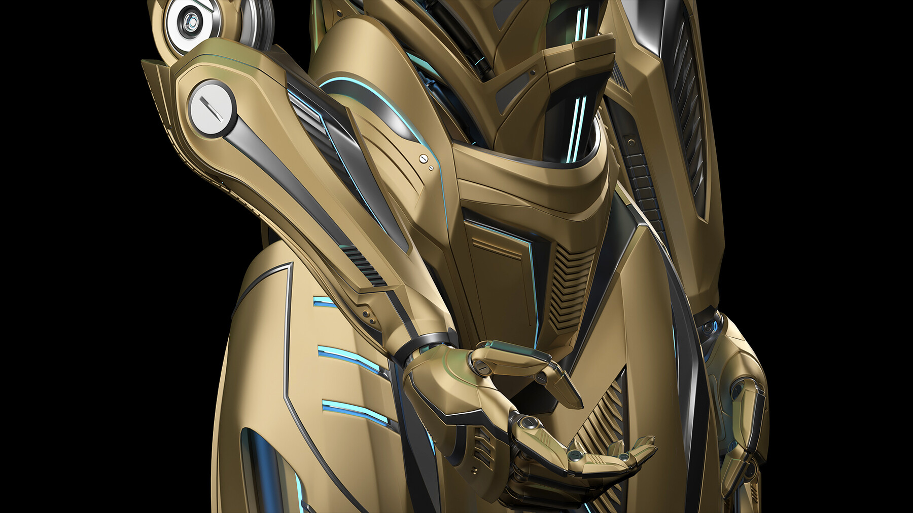 ArtStation - Robot ALIEN MECH - RIGGED - ADVANCED EDITION 3d model ...