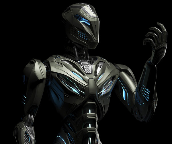 ArtStation - Robot ALIEN MECH - RIGGED - ADVANCED EDITION 3d model ...
