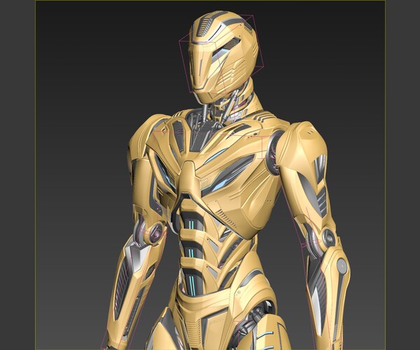 ArtStation - Robot ALIEN MECH - RIGGED - ADVANCED EDITION 3d model ...