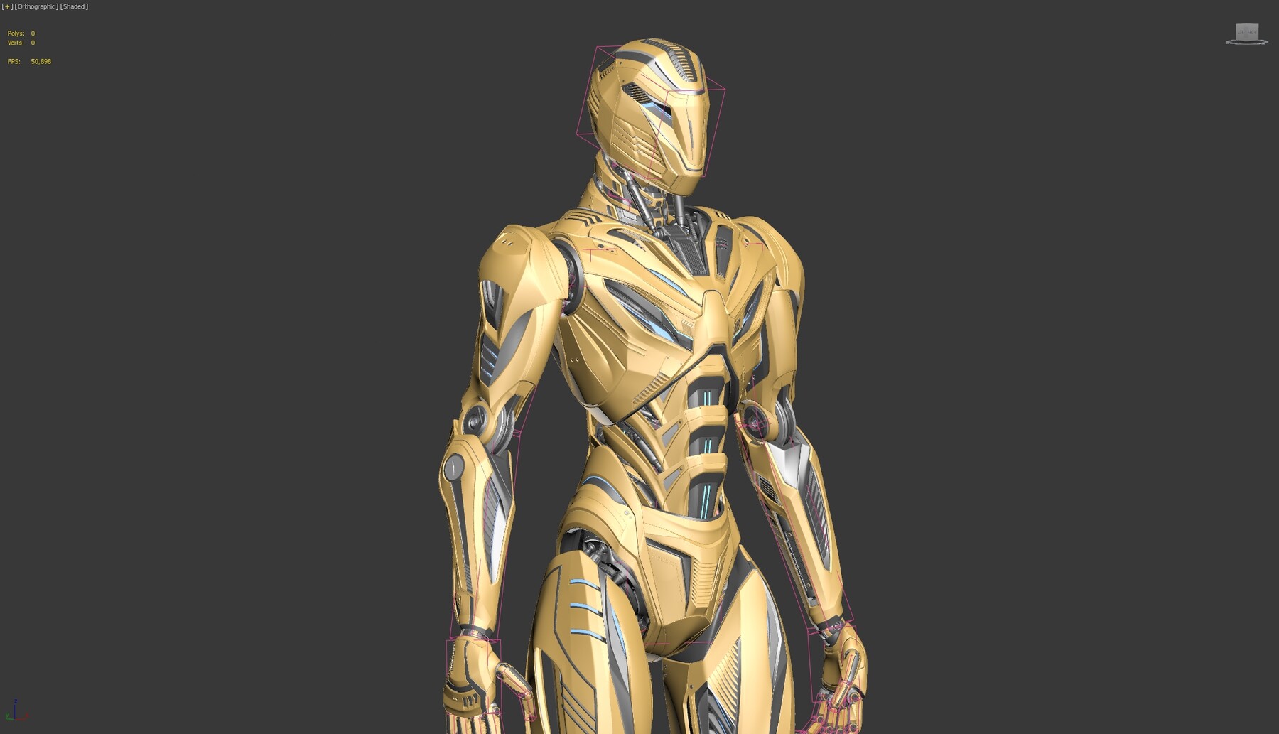 ArtStation - Robot ALIEN MECH - RIGGED - ADVANCED EDITION 3d model ...