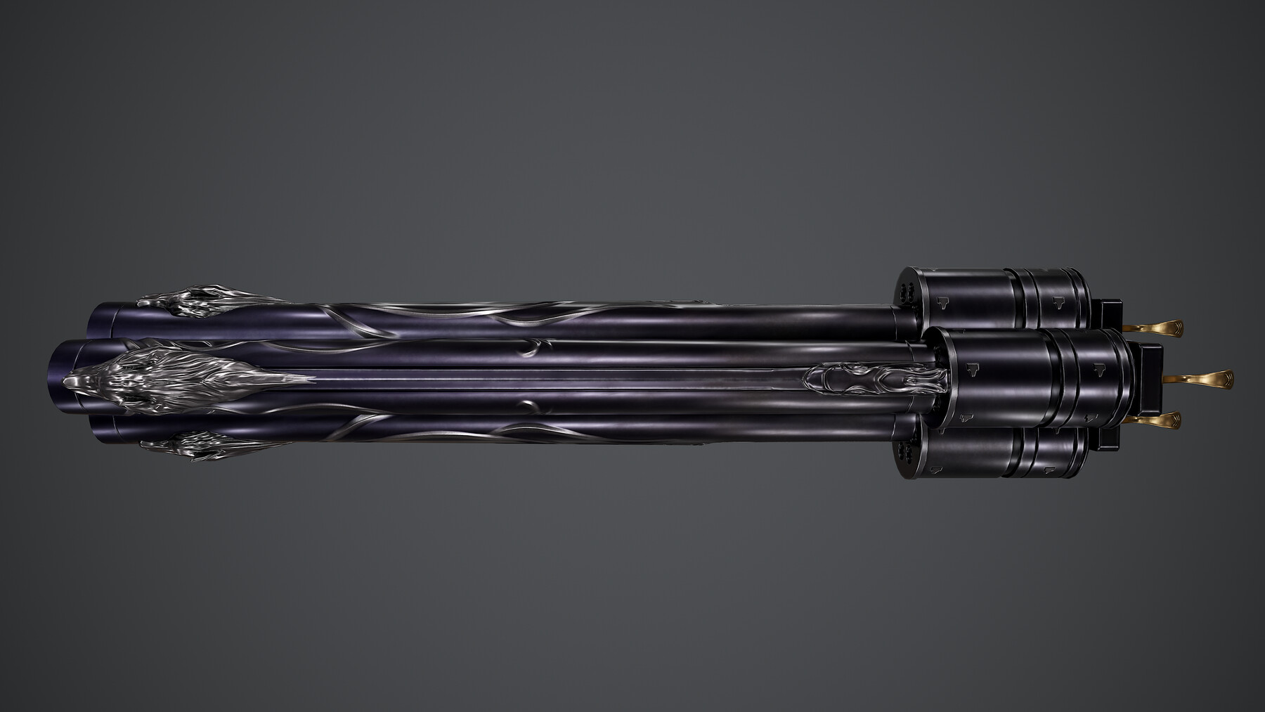 ArtStation - Cerberus Revolver | Game Assets