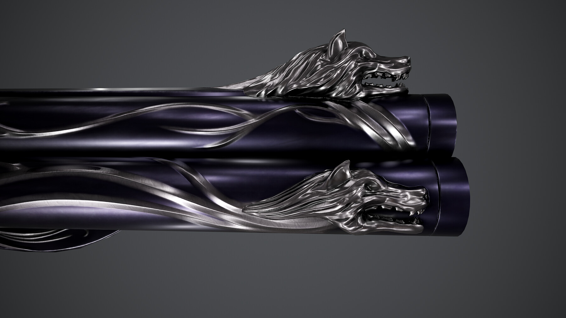 ArtStation - Cerberus Revolver | Game Assets