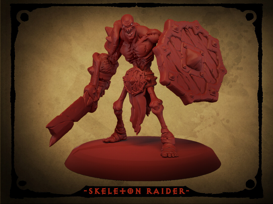 ArtStation - Skeleton Raider | Resources