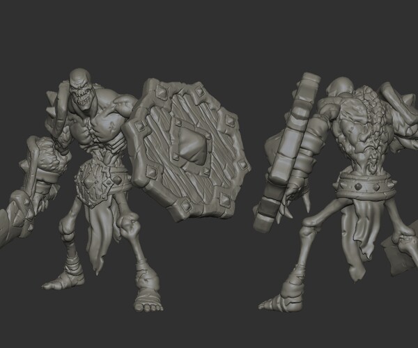 ArtStation - Skeleton Raider | Resources