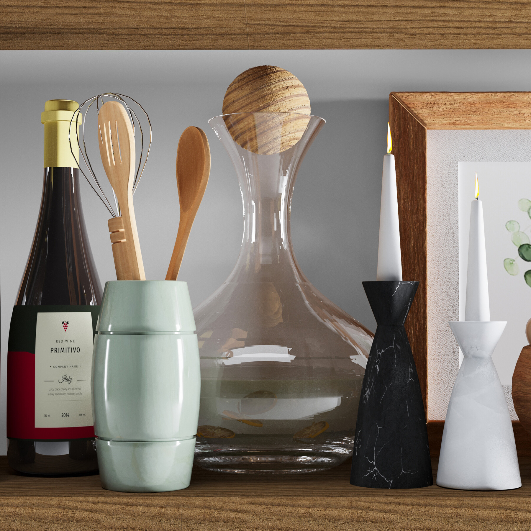 ArtStation - Kitchen Decorative set | Resources