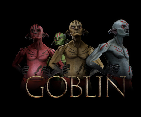 ArtStation - RPG Fantasy Goblin | Game Assets