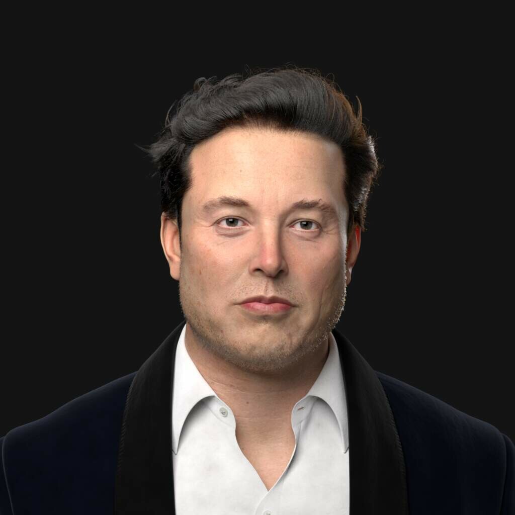 ArtStation - Elon Musk 3D Character Model | Game Assets