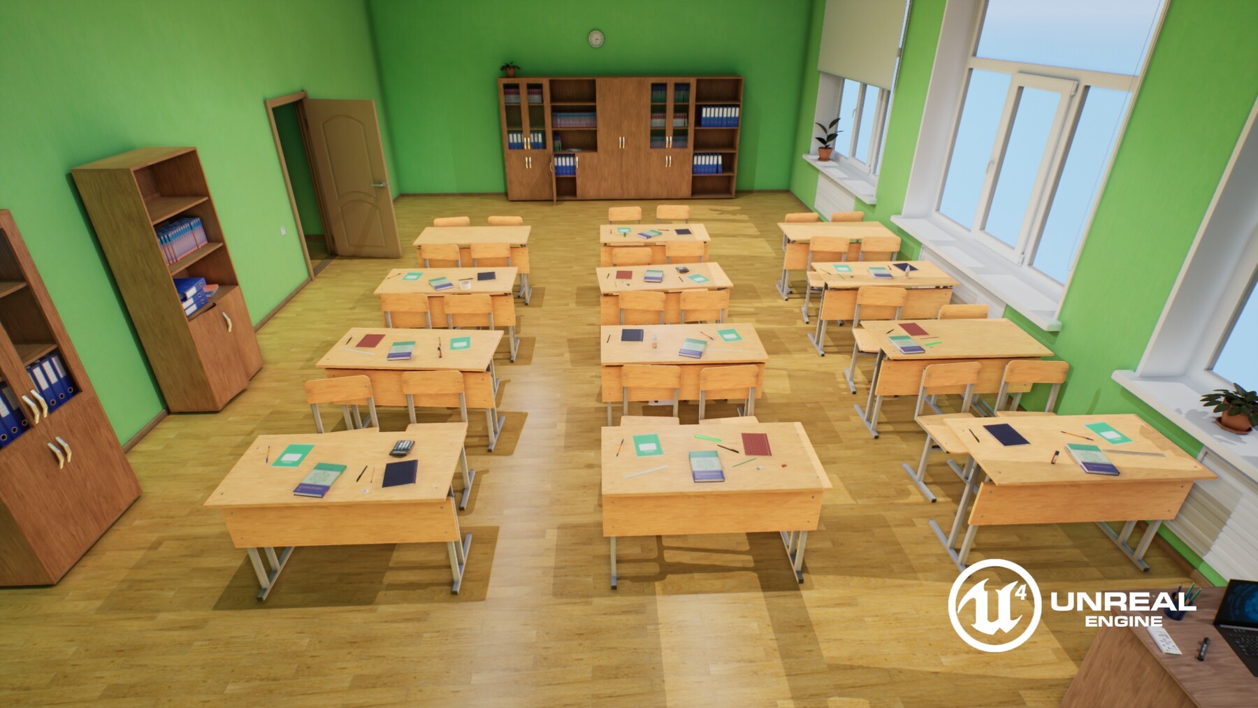 ArtStation - Classroom Props Pack | Game Assets