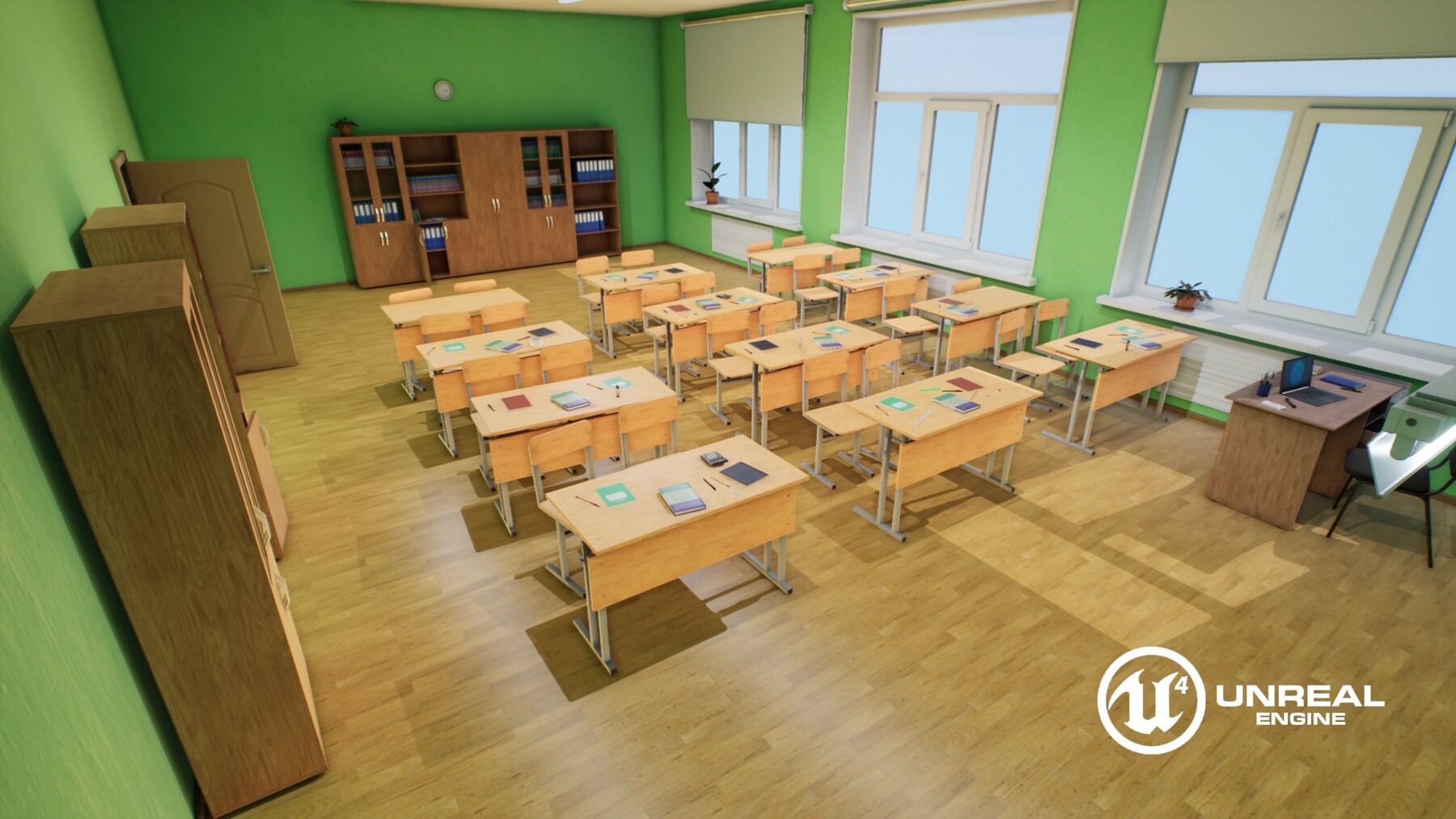 ArtStation - Classroom Props Pack | Game Assets