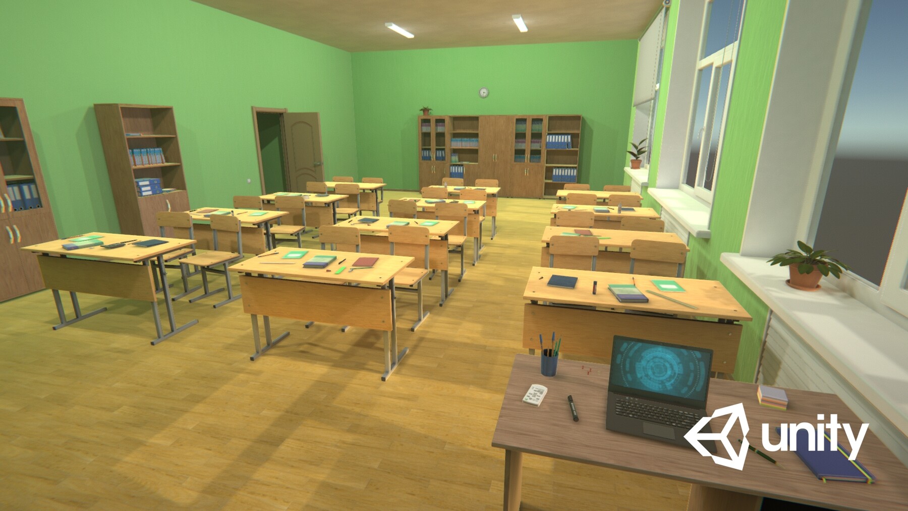 ArtStation - Classroom Props Pack | Game Assets