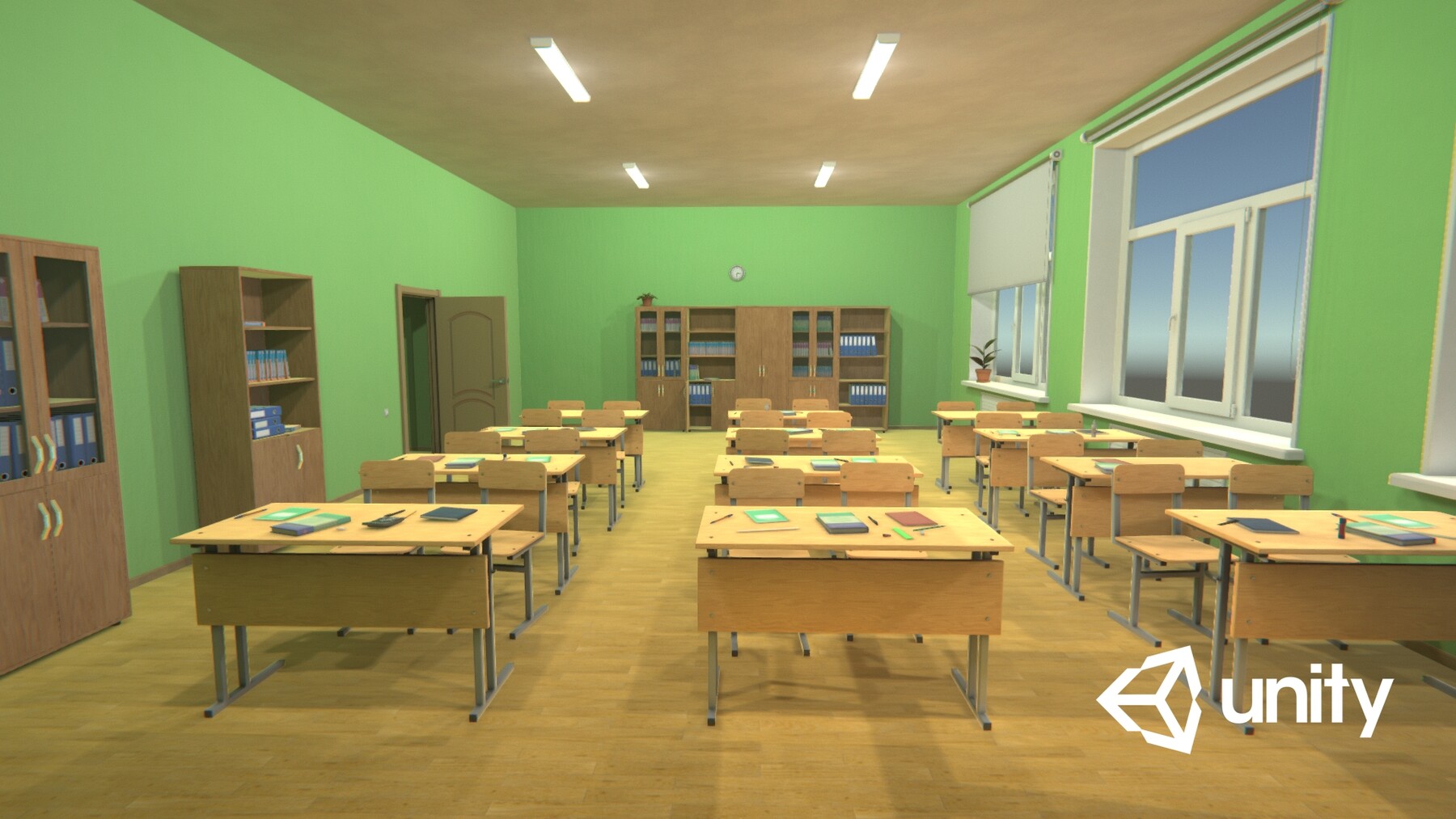 ArtStation - Classroom Props Pack | Game Assets