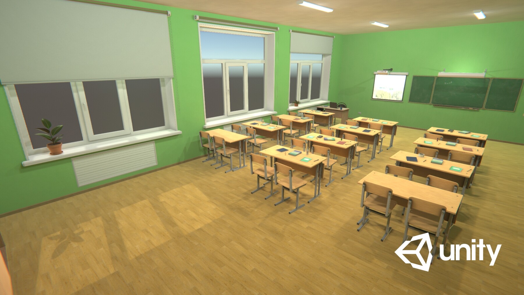 ArtStation - Classroom Props Pack | Game Assets