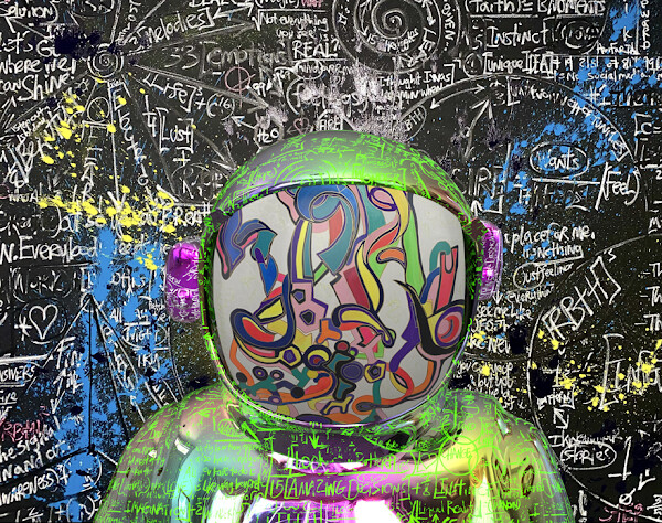 ArtStation - Cosmos Human Art Print | Artworks