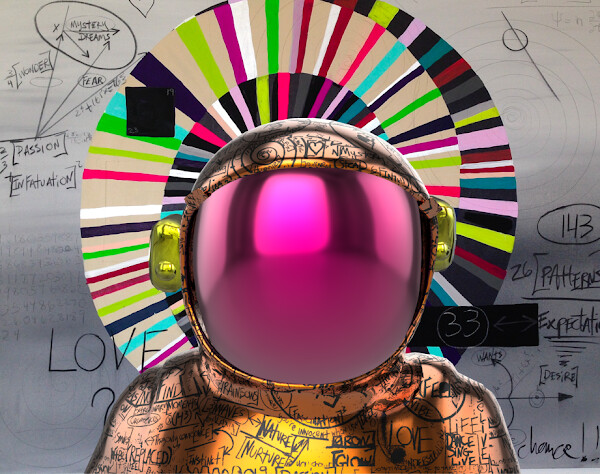 ArtStation - Cosmos Human Art Print | Artworks