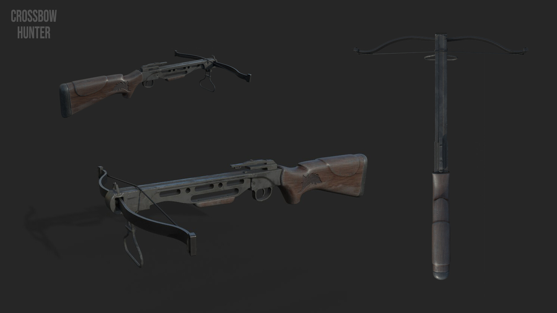 ArtStation - CrossBows And Animations Pack _ UE4 | Game Assets