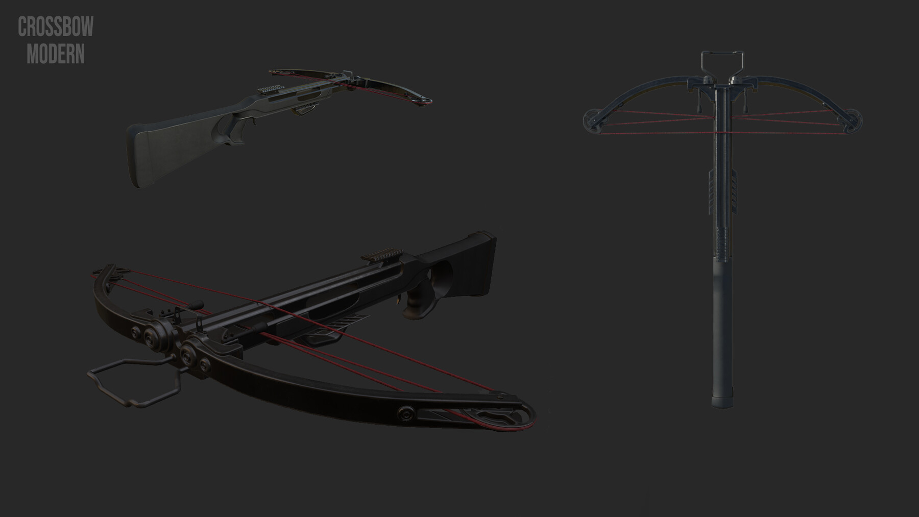 ArtStation - CrossBows And Animations Pack _ UE4 | Game Assets