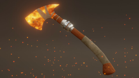 ArtStation - Fire Axe - Model 01 | Game Assets