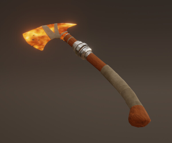 ArtStation - Fire Axe - Model 01 | Game Assets