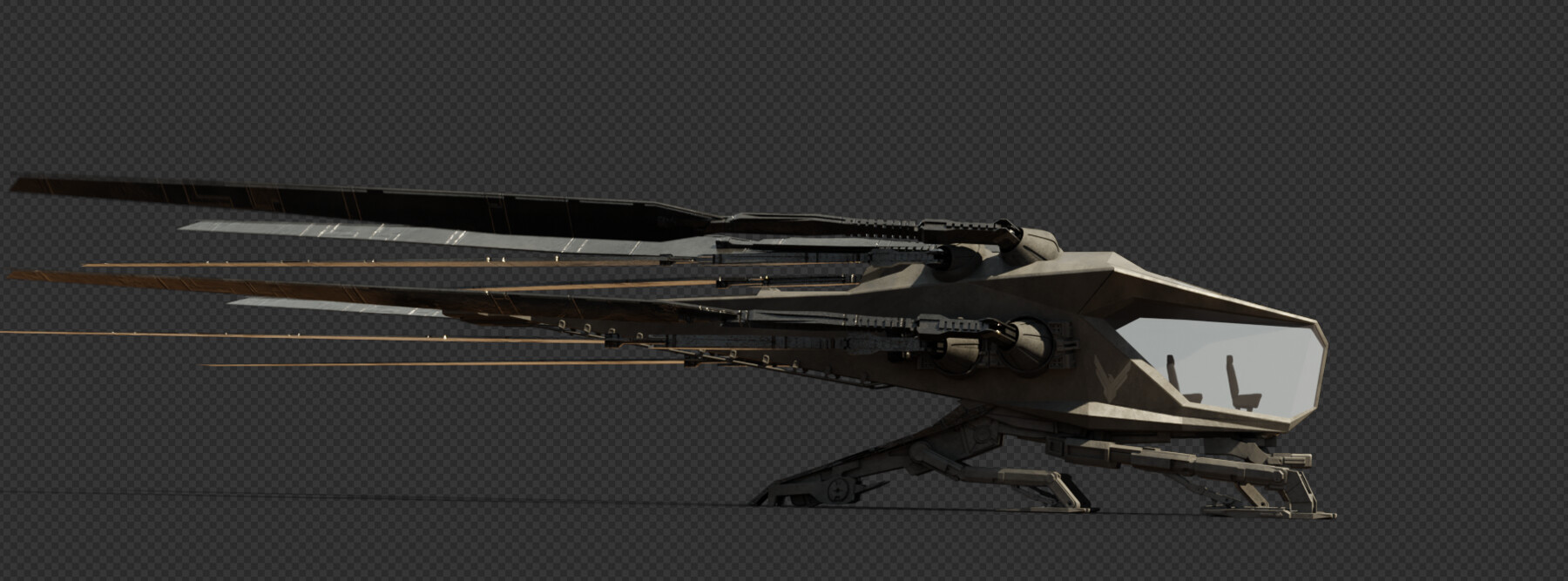 ArtStation - Atreides Ornithopter | Resources