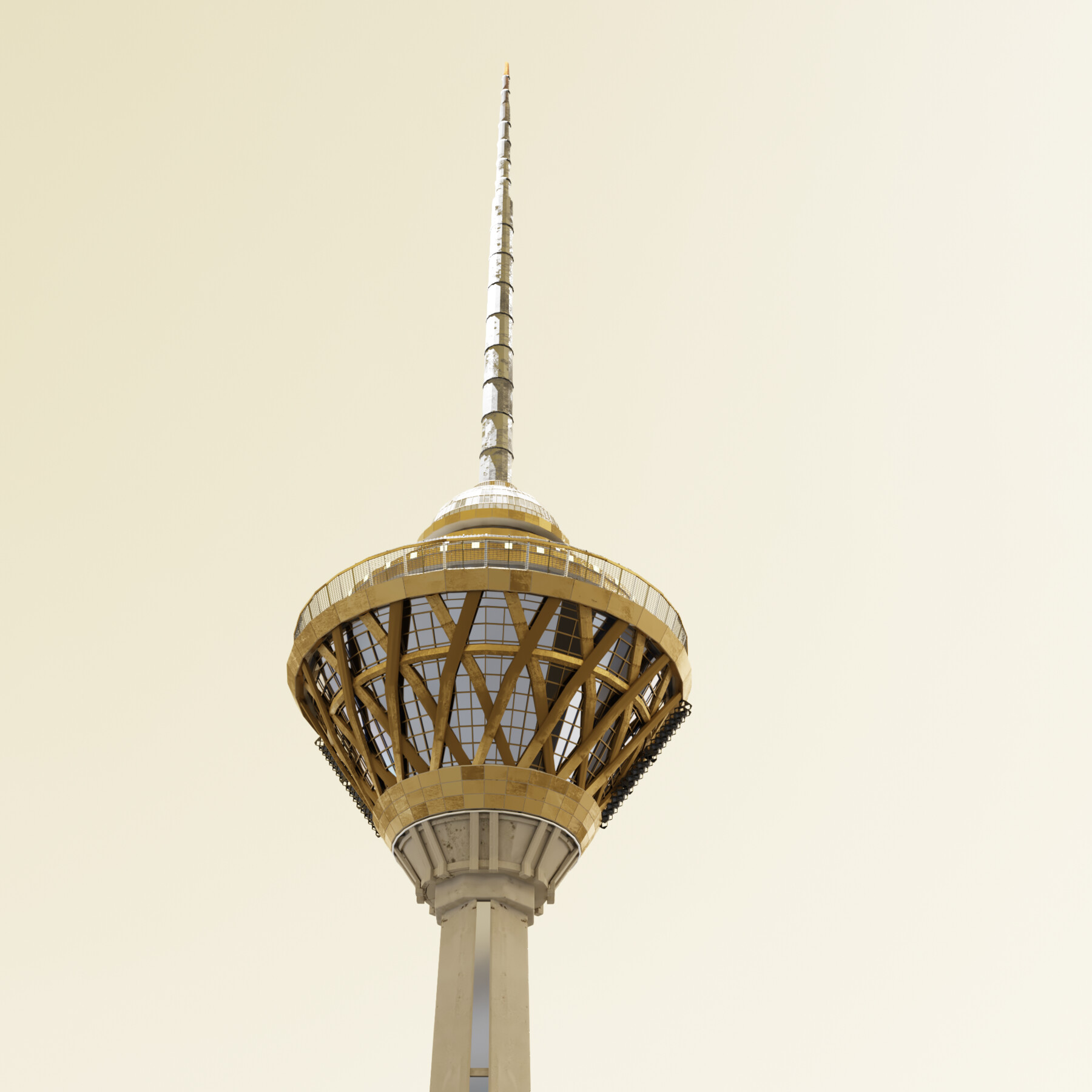 ArtStation - milad tower tehran | Game Assets
