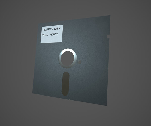 ArtStation - Floppy Disk - 3D Game Asset - PBR | Game Assets