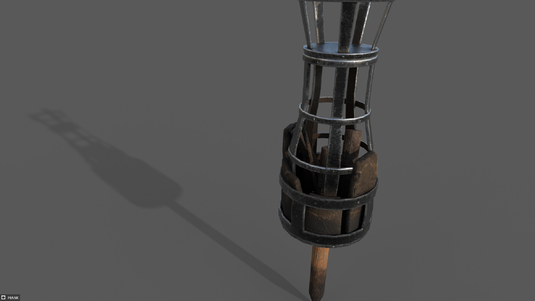 ArtStation - torch Low-poly 3D model | Resources