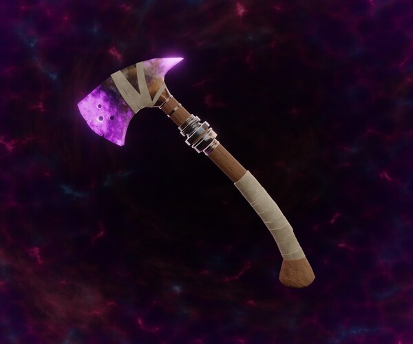 ArtStation - Shadow Axe - Model 01 | Game Assets