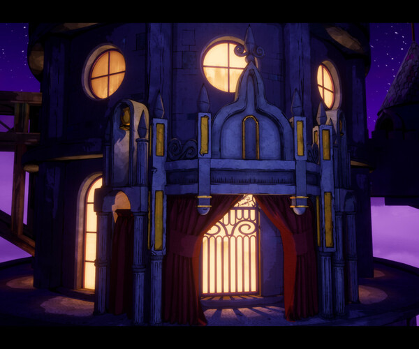 ArtStation - Stylized Castle Environment | Game Assets