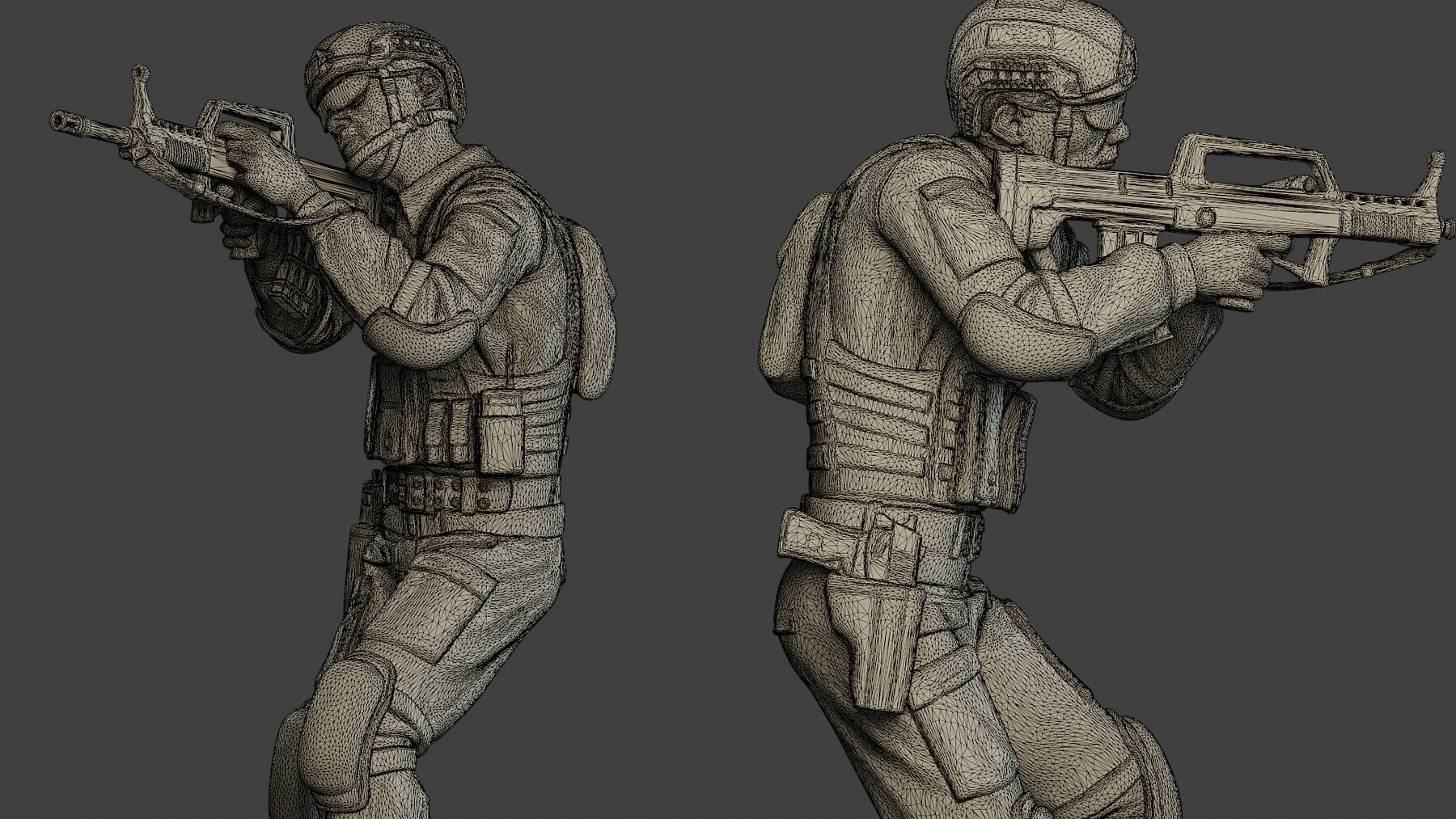 ArtStation - China Actual Special Forces PAP Pack1 | Resources