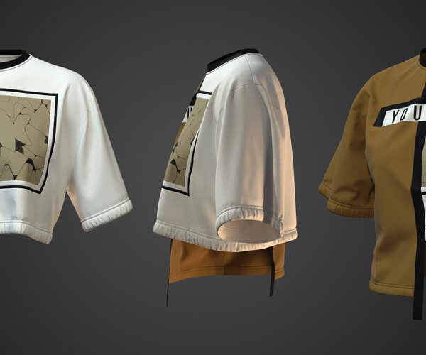 ArtStation - T-shirt | Game Assets