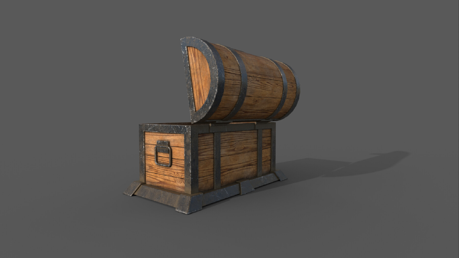 ArtStation - Chest Low-poly 3D model | Resources