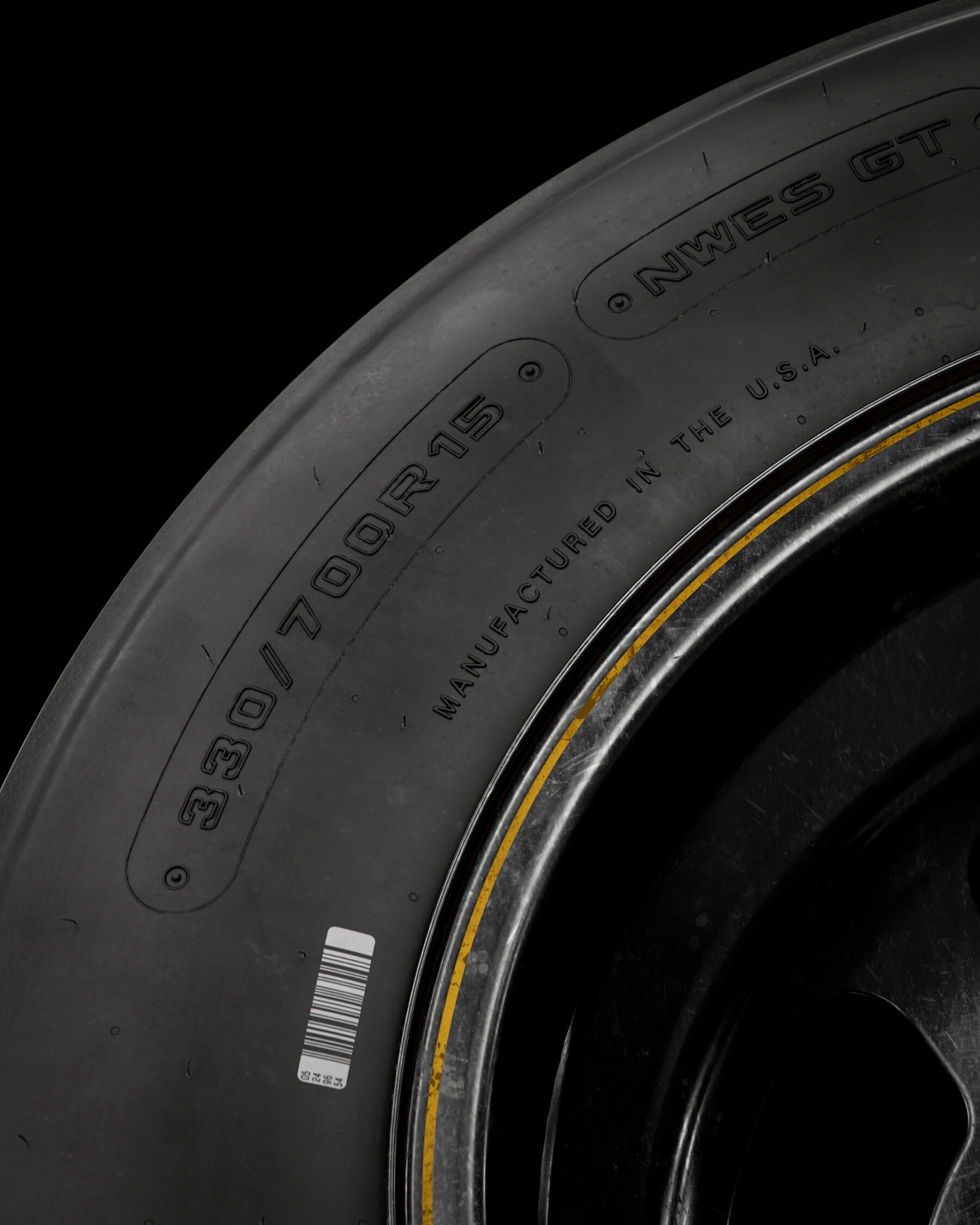 ArtStation - Hoosier NWES GT 330/700 R15 (Real World Details) | Resources