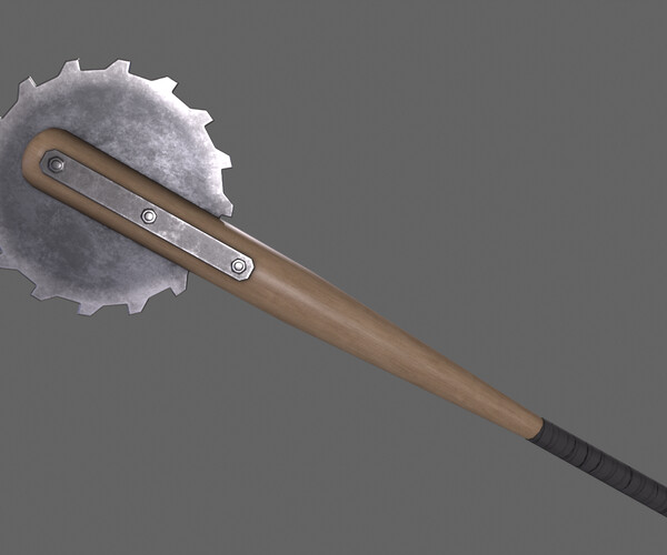 ArtStation - PBR Baseball Bat Weapon V2 | Game Assets