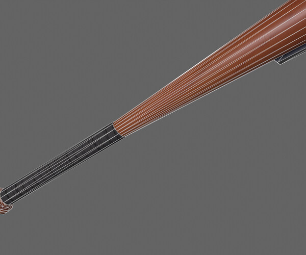 ArtStation - PBR Baseball Bat Weapon V3 | Game Assets