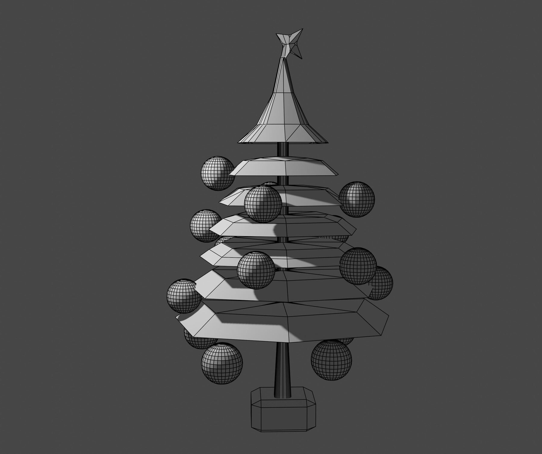ArtStation - Cute Christmas tree | Game Assets