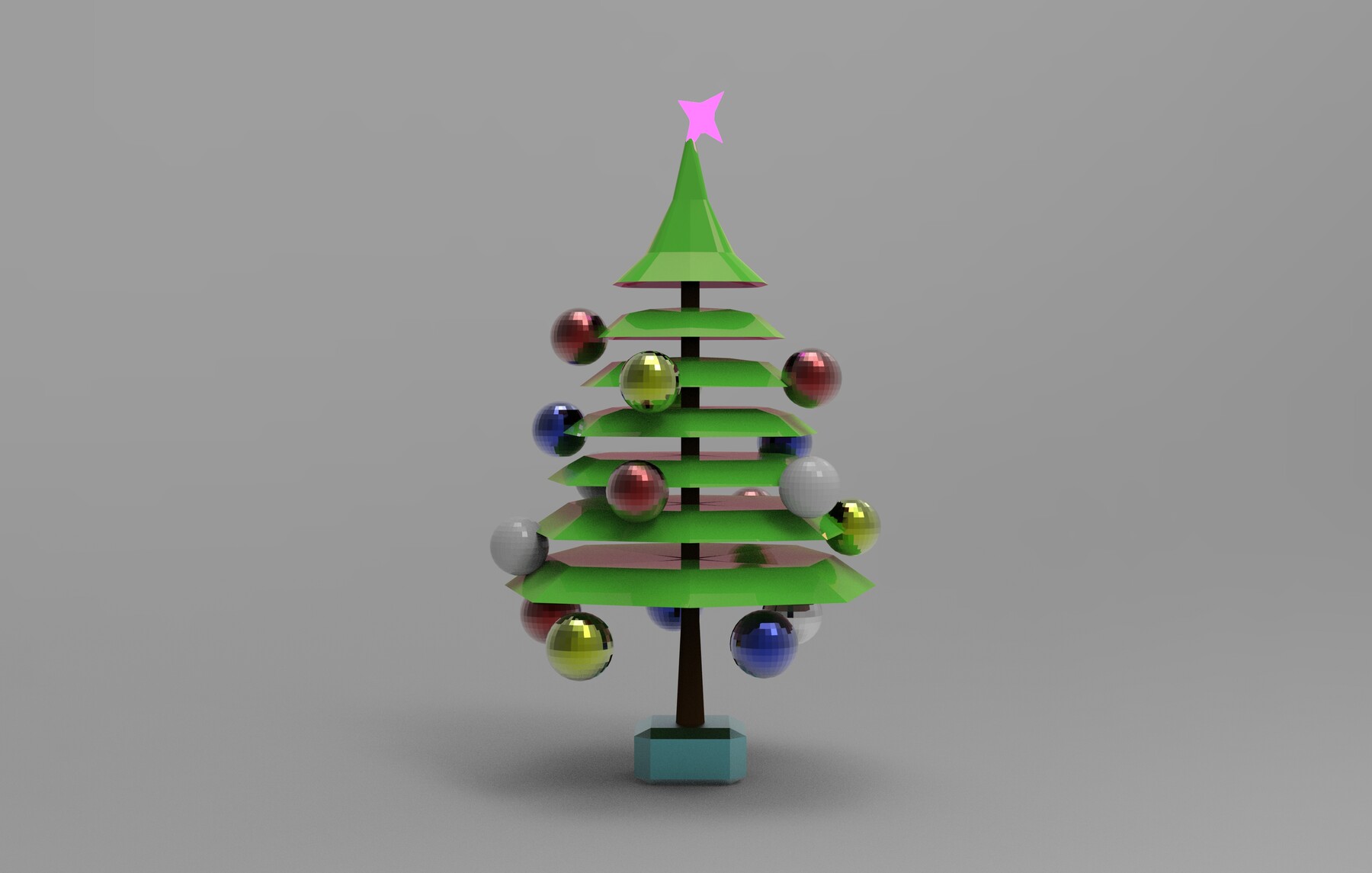 ArtStation - Cute Christmas tree | Game Assets