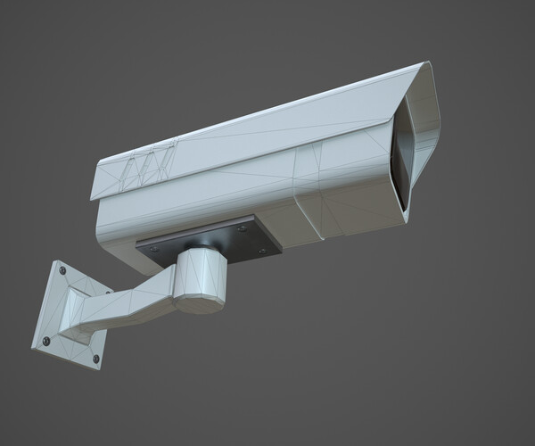 ArtStation - Security Camera - Low Poly - 3D Asset | Game Assets
