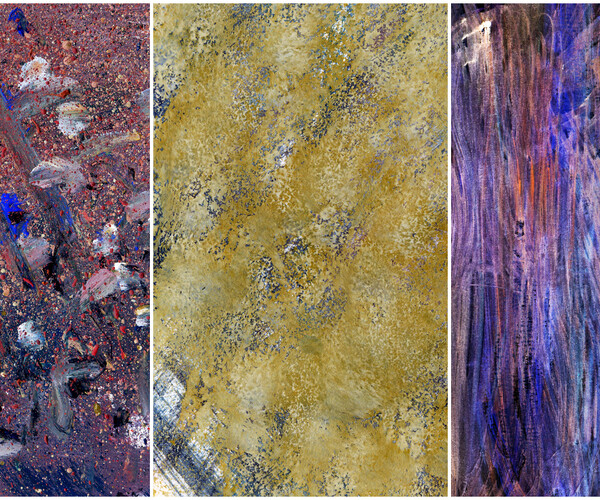 ArtStation - 14 Painted Gouache Textures | Artworks