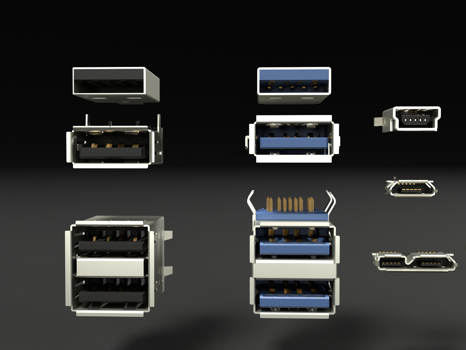 ArtStation - Ports for Electronics | Resources