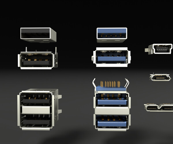 ArtStation - Ports for Electronics | Resources