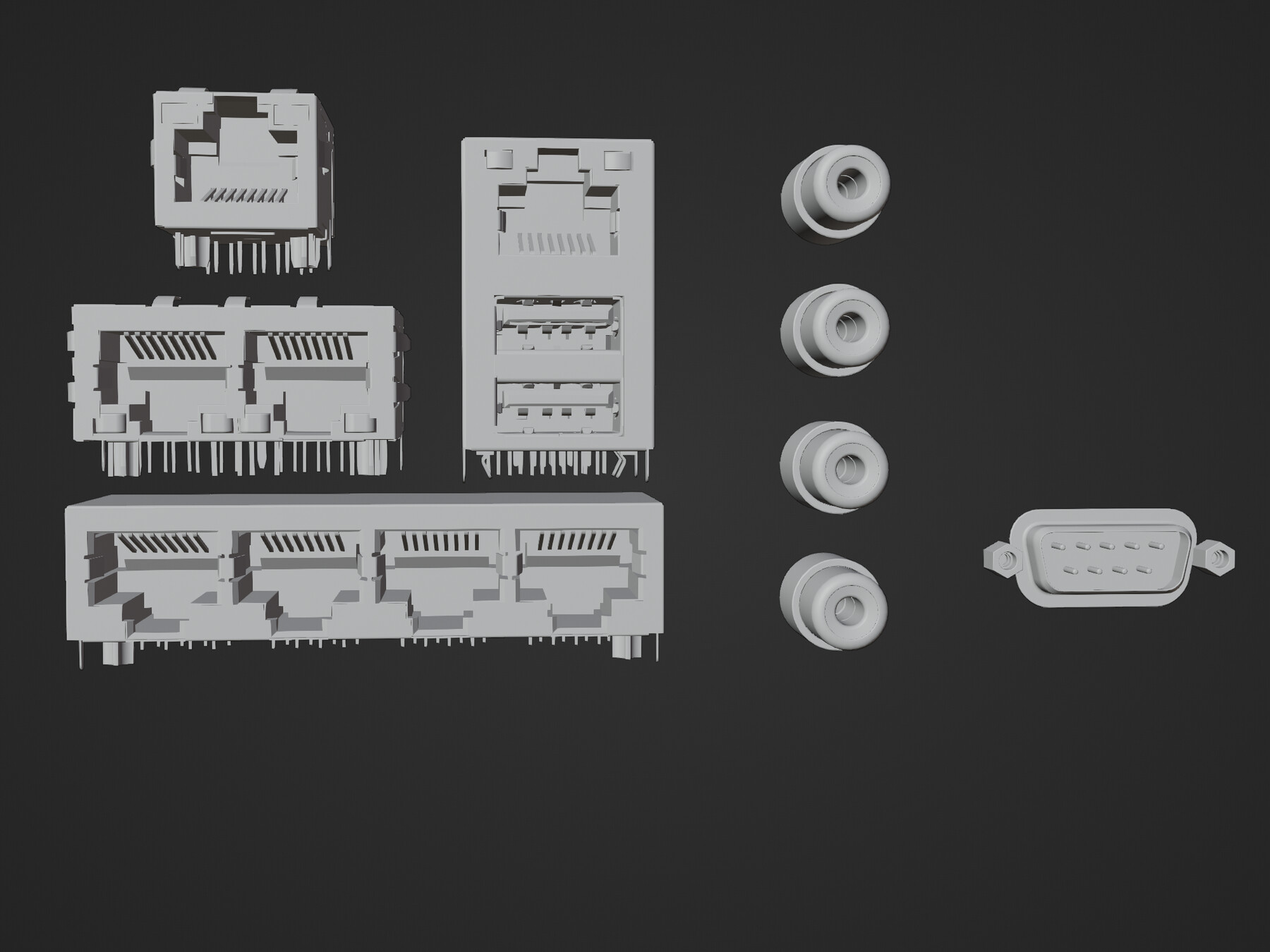ArtStation - Ports for Electronics | Resources