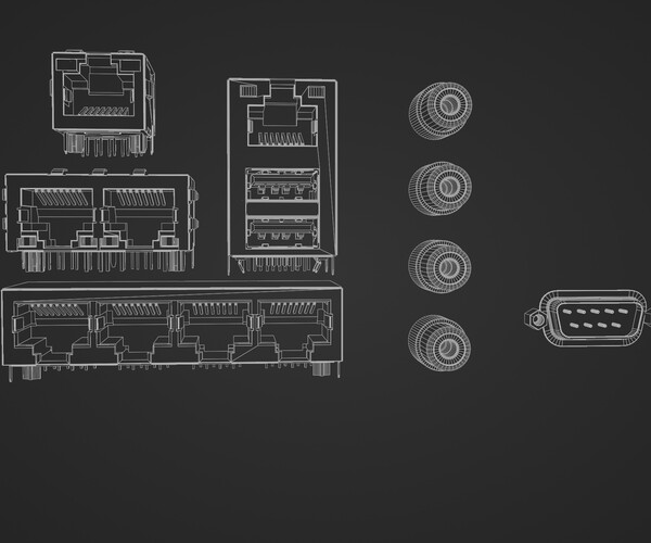 ArtStation - Ports for Electronics | Resources
