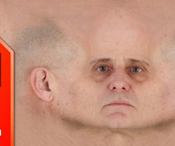ArtStation - Premade Head Texture | Saahir Nasir | Game Assets
