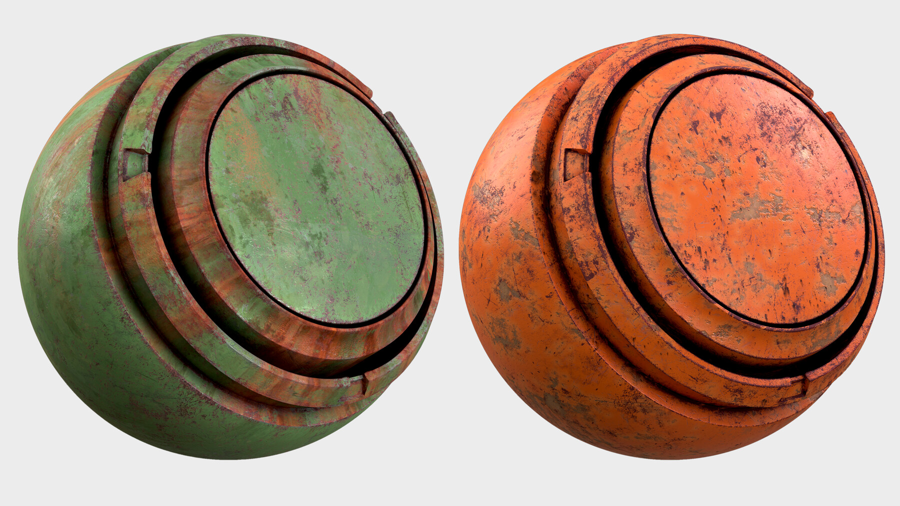 ArtStation - Metal Smart Materials-VOL 01 | Game Assets