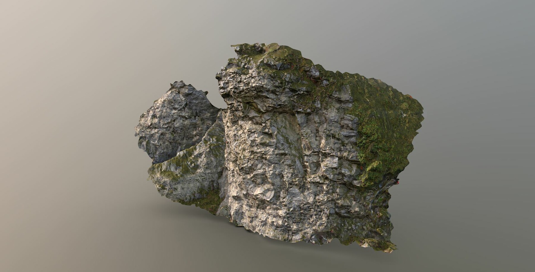 ArtStation - Photogrammetry Game Ready Cliff Model | Game Assets