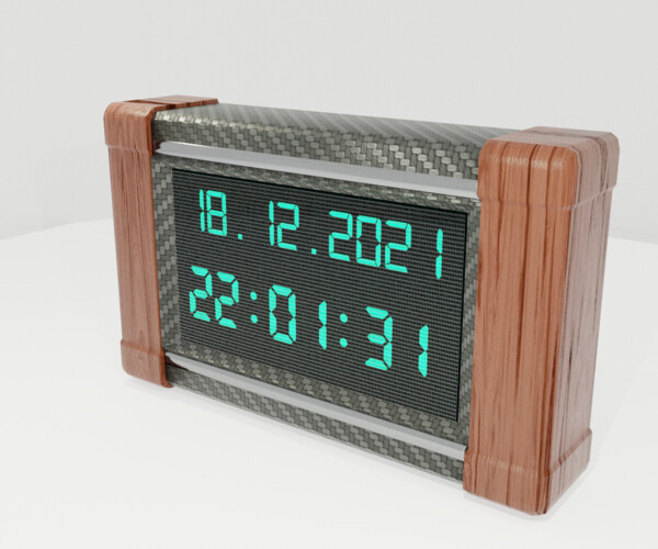 ArtStation - Digital clock live | Resources