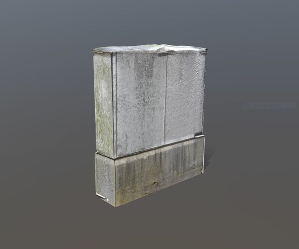 ArtStation - Electric Box Asset | Game Assets