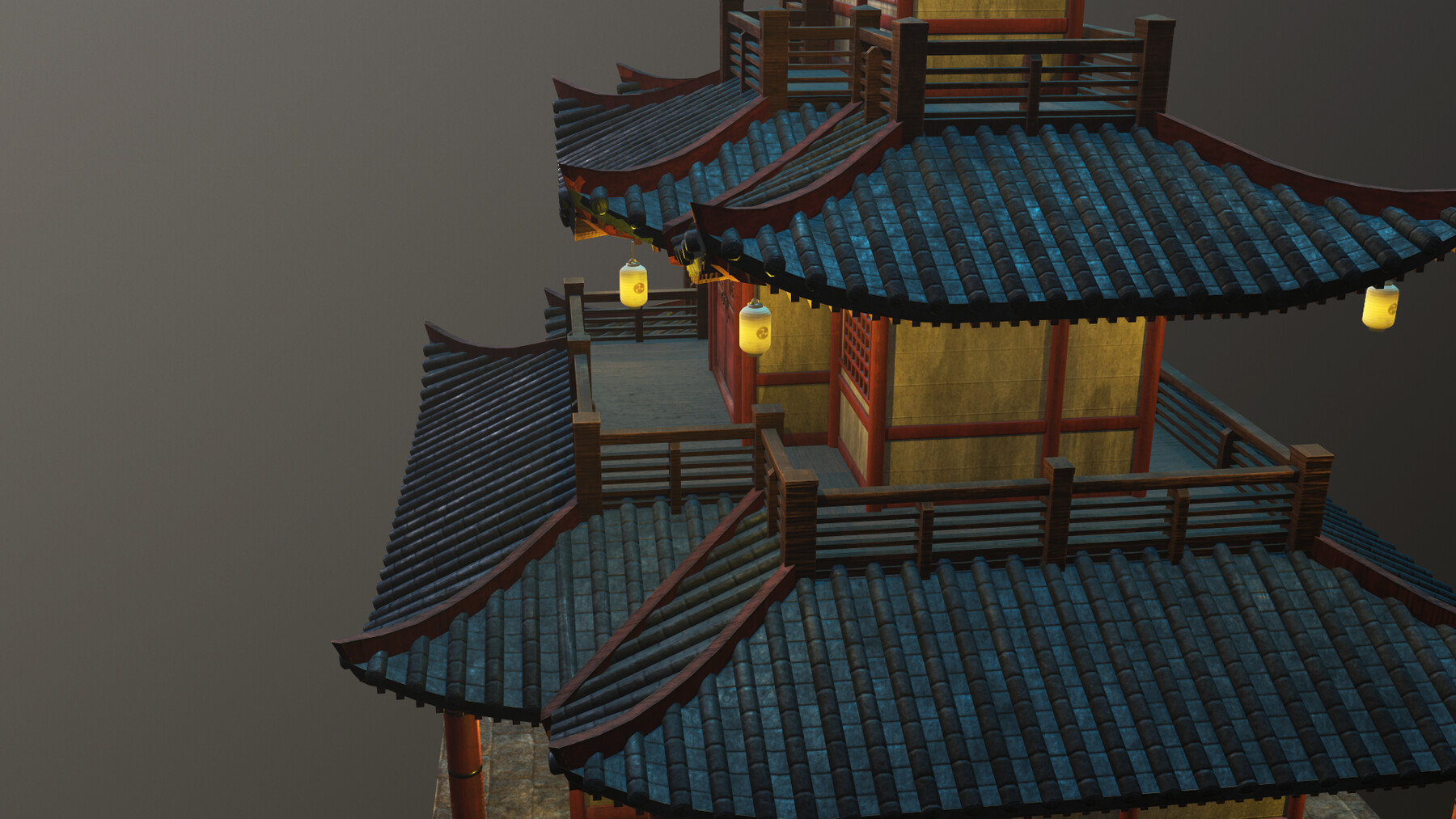 ArtStation - Japanese Realistic Traditional Building model | Game Assets