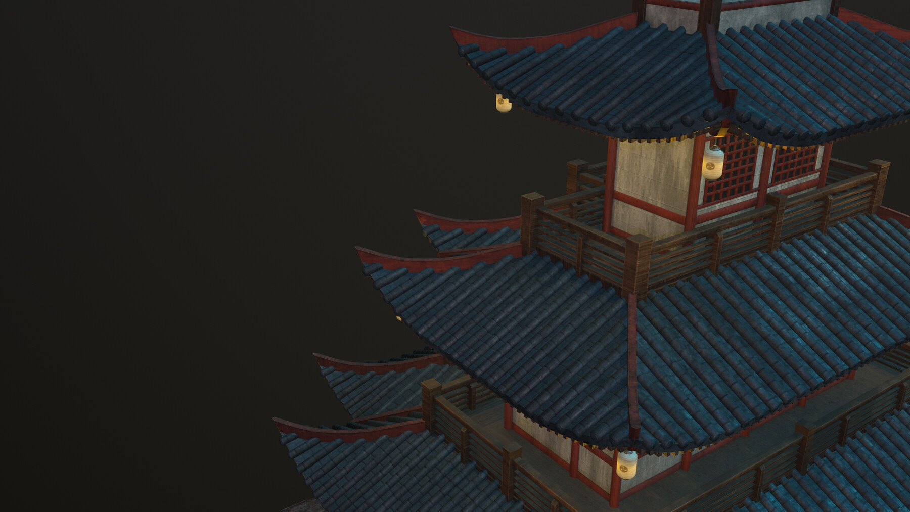 ArtStation - Japanese Realistic Traditional Building model | Game Assets